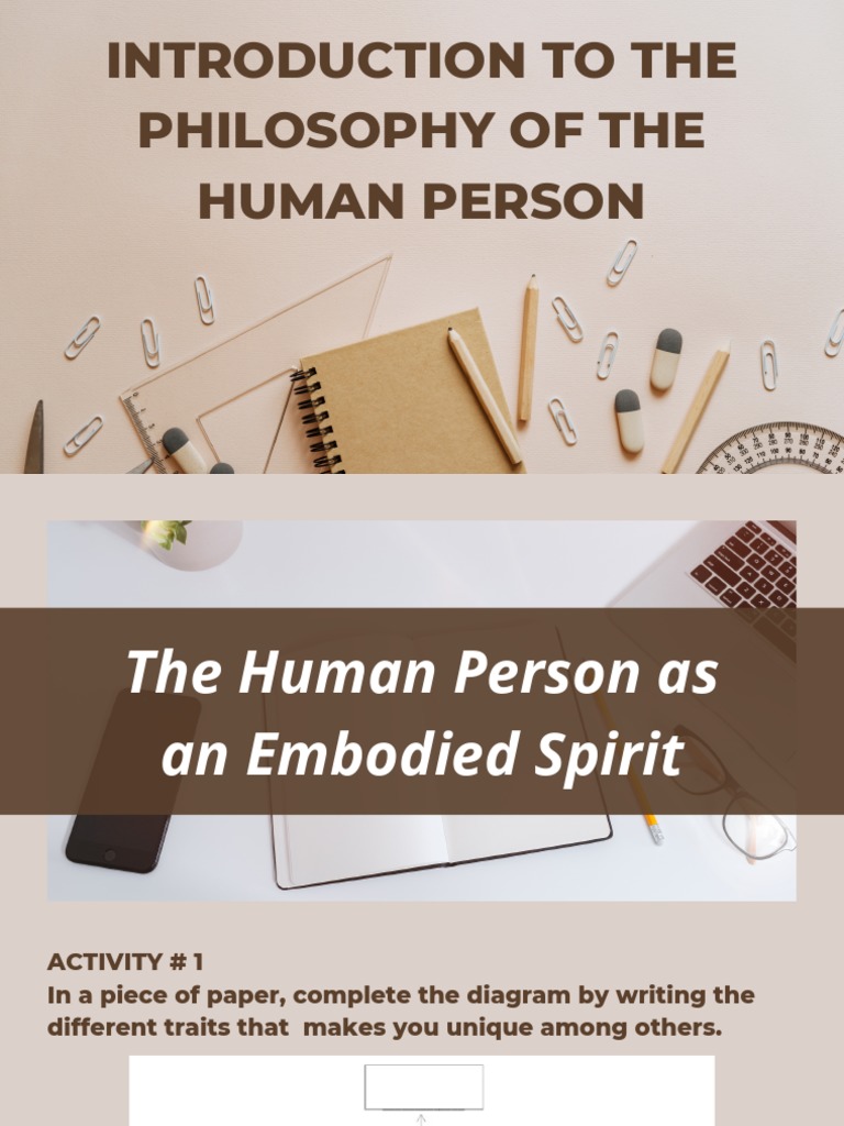 PHP121 - Module 3 (Ict and Humss) | PDF | Soul | Embodied Cognition