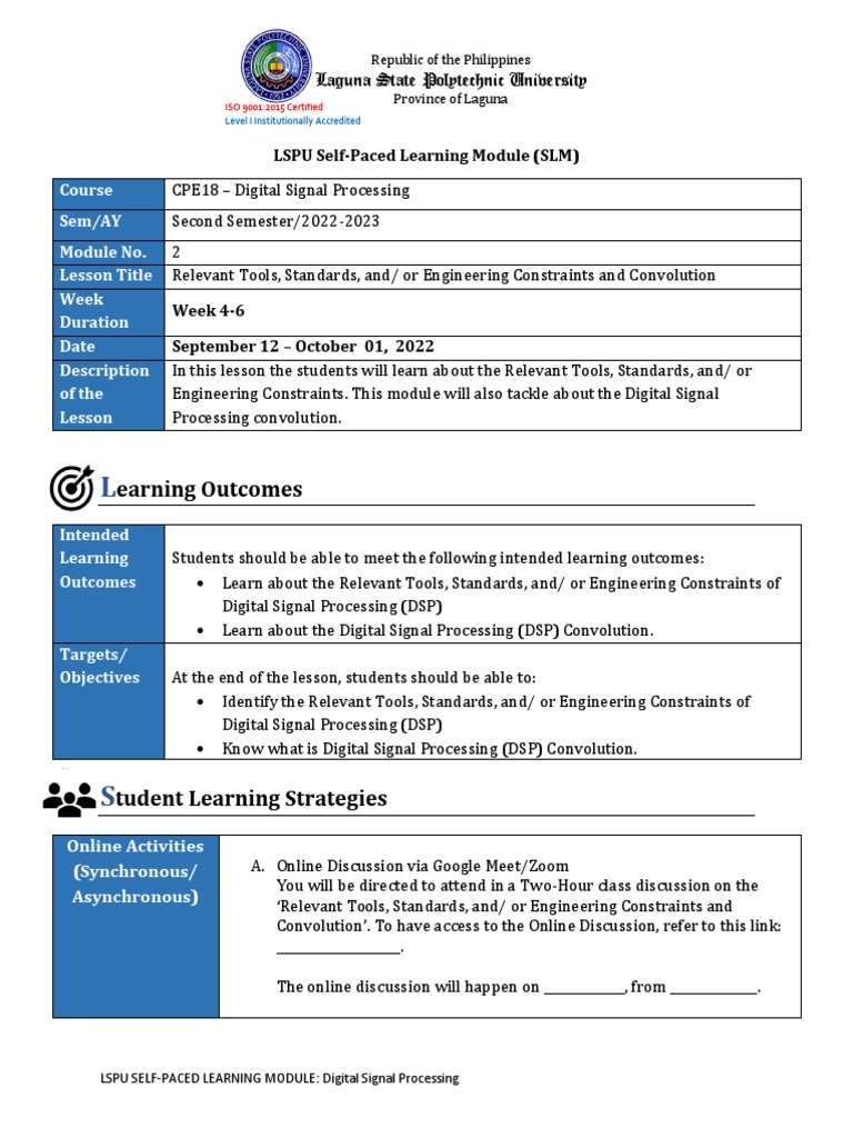 CPE18 Module2 | PDF | Convolution | Central Processing Unit