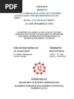 Internship Report of Bajaj Auto Ltd. | PDF | Business