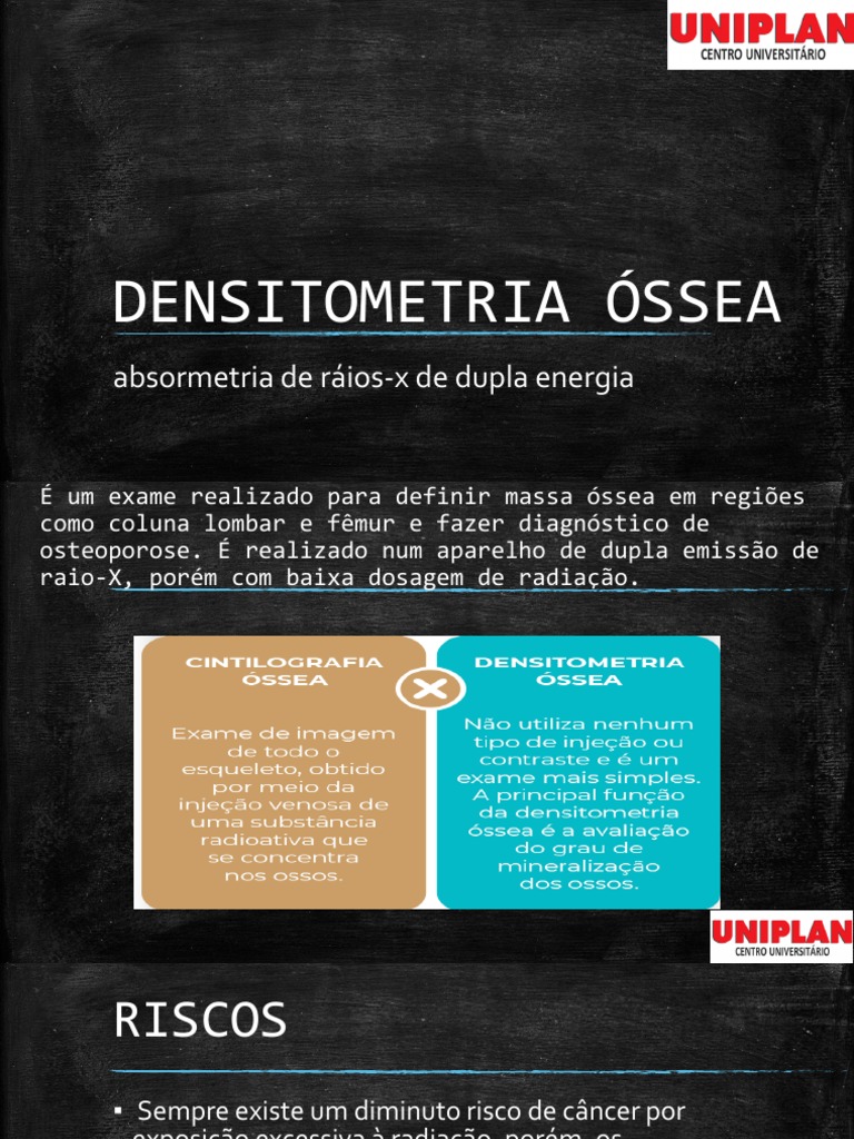 Densitometria Óssea | PDF | Osteoporose | Osso