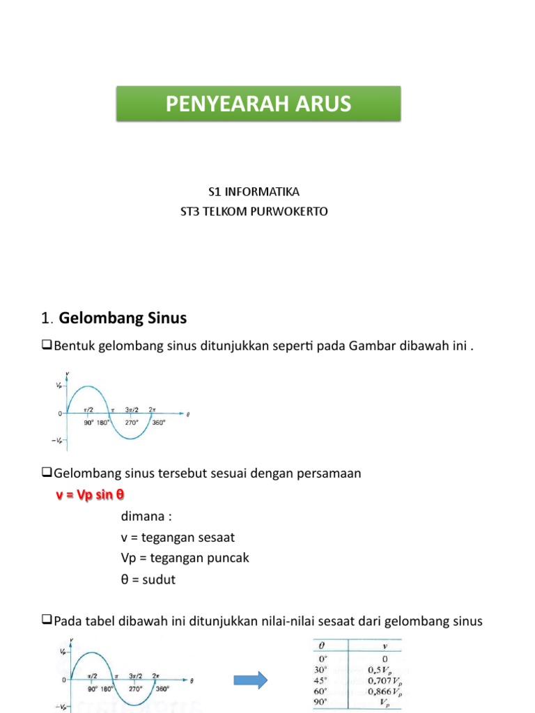 Week 9 Penyearah Arus | PDF