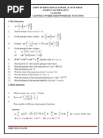 Digital - SAT Math Formula Sheet | PDF | Mathematical Analysis | Algebra