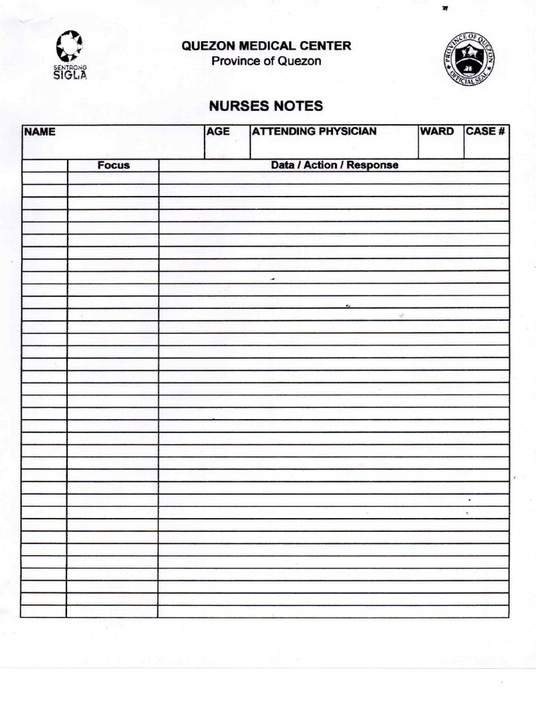Nurses Notes | PDF