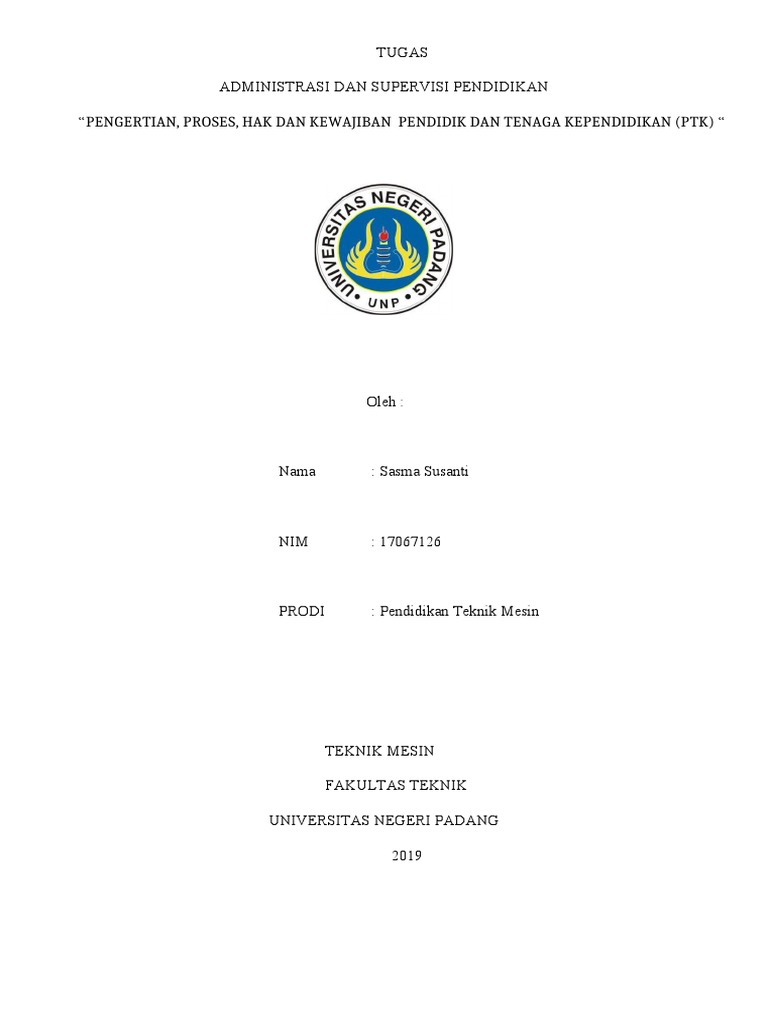 Pembinaan PTK | PDF | Pengembangan Diri