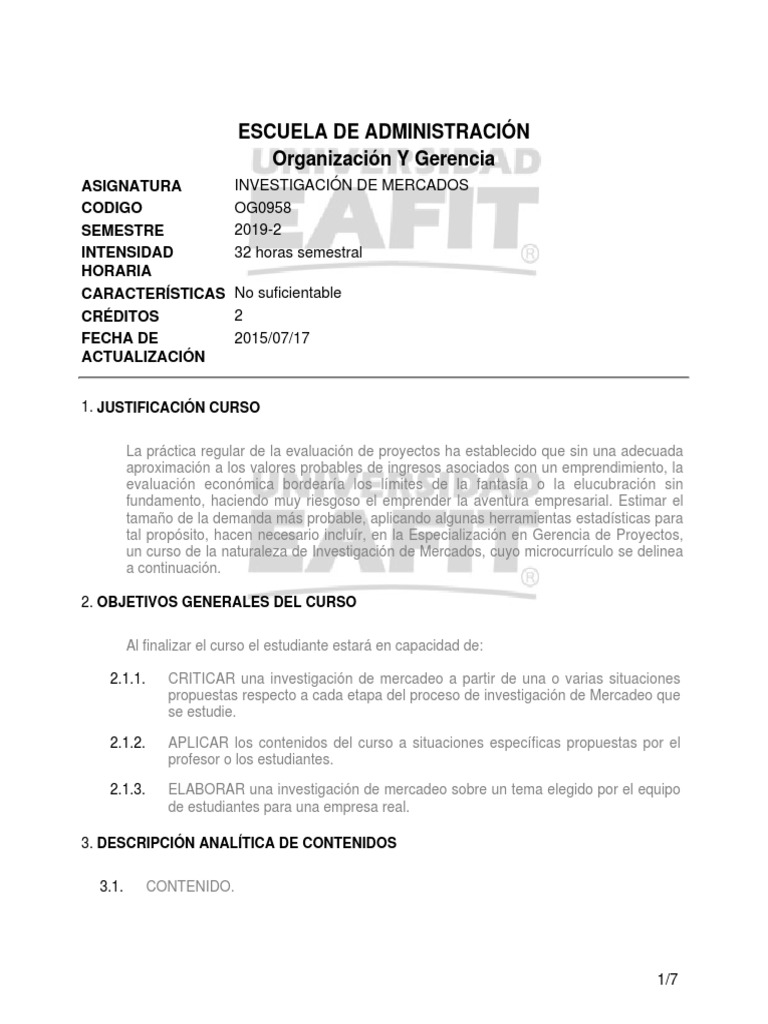 Og0958 20192 | PDF | Marketing | Toma de decisiones