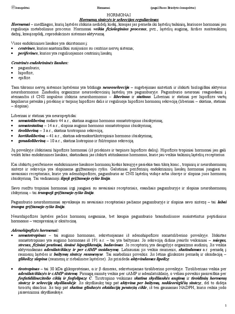 Kolis HORMONAI | PDF