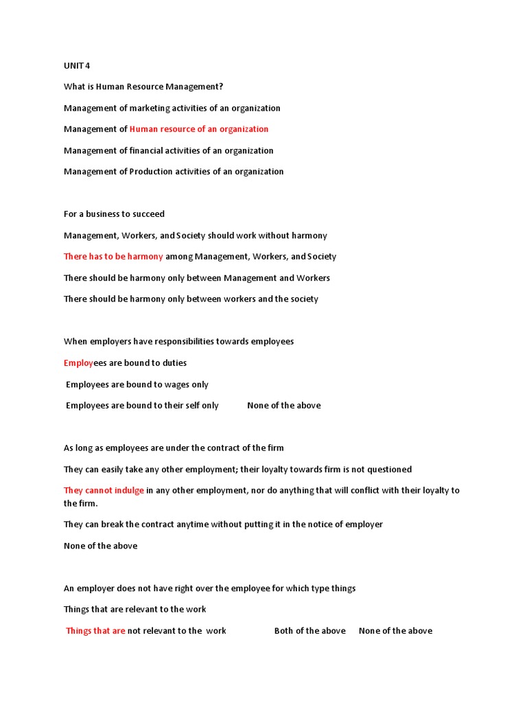 MCQs MGN253 | PDF | Accounting | Employment MCQs MGN253 | PDF | Accounting | Employment