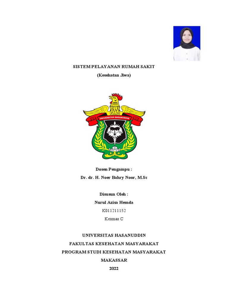 36-Kesehatan Jiwa-Nurul Azisa Hemda-SPRS KELAS-C FKM 2022 | PDF