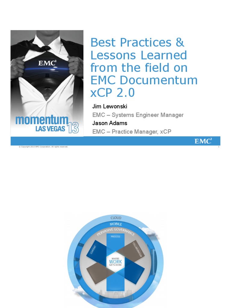 Dokumen - Tips - Best Practices Lessons Learned From The Field On Emc ...