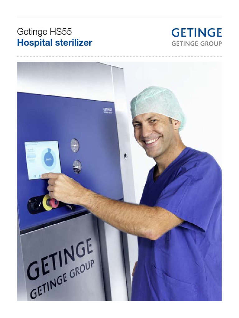 Getinge Hs5510-Single-Door-Sterilizer | Download Free PDF | Health Care ...