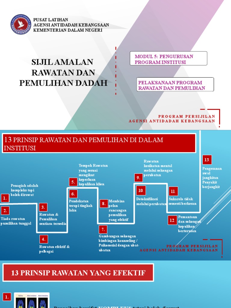 Program Rawatan Dan Pemulihan | PDF