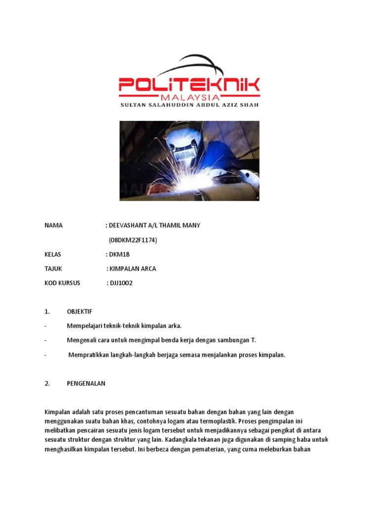 REPORT WELDING Deeva | PDF