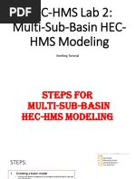 HEC-HMS Model Setup Guide | PDF | Drainage Basin | Computing