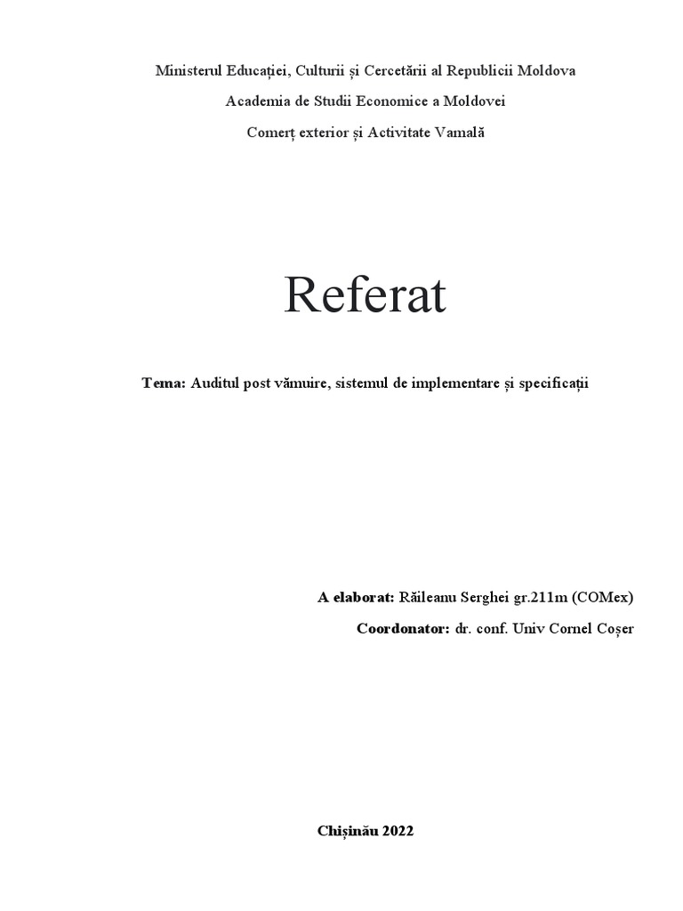 Audit Vamal | PDF