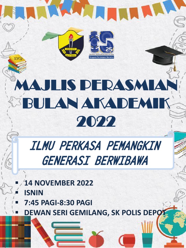 Buku Program Majlis Perasmian Bulan Akademik | PDF