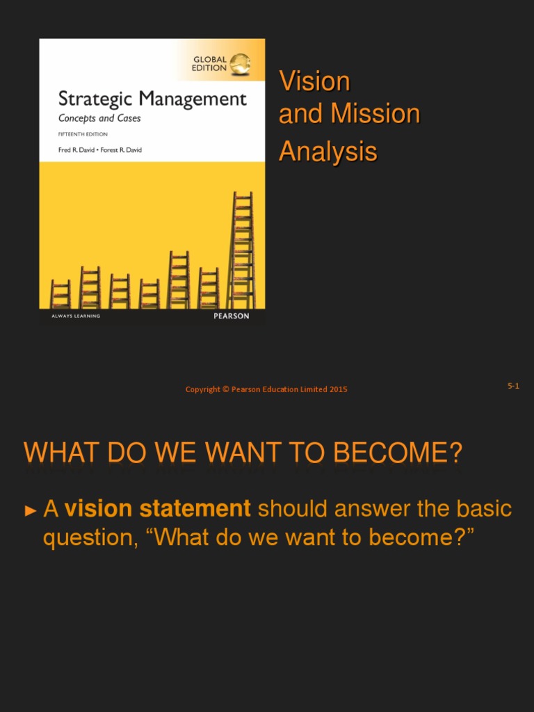 David's Vision Mission Statement Framework | PDF | Copyright | Business ...