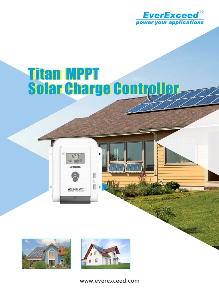 Titan MPPT Solar Charge Controller | PDF | Electricity | Electrical ...