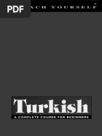 Complete Turkish Beginner To Intermediate Course | PDF