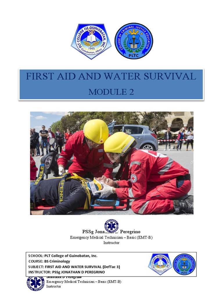 First Aid and Water Survival Principles | PDF | Dangerous Goods ...