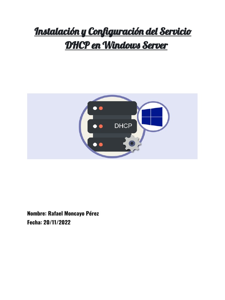 Zerofog Instalar Y Configurar Servidor Dhcp En Windows
