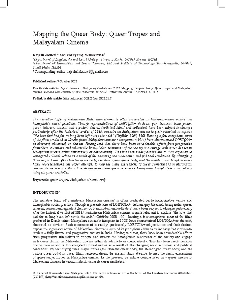 2022 - Mapping The Queer Body | PDF | Lesbian | Homosexuality