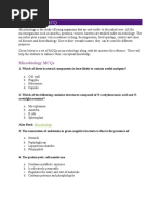 This Set of Microbiology Multiple Choice Questions | PDF | Penicillin ...