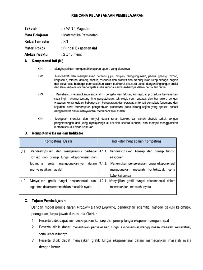 Rencana Aksi 1 Pertemuan 1 Fix | PDF | Karier & Perkembangan