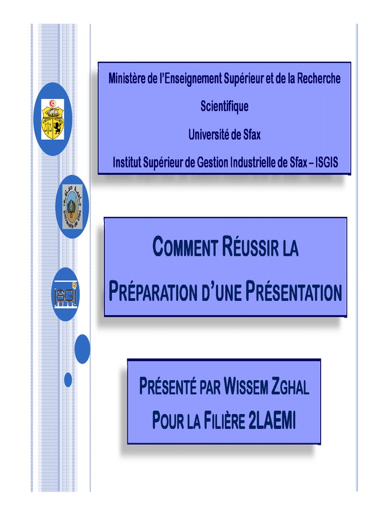 Réussir sa présentation en 8 diapositives | PDF | Police d'écriture ...