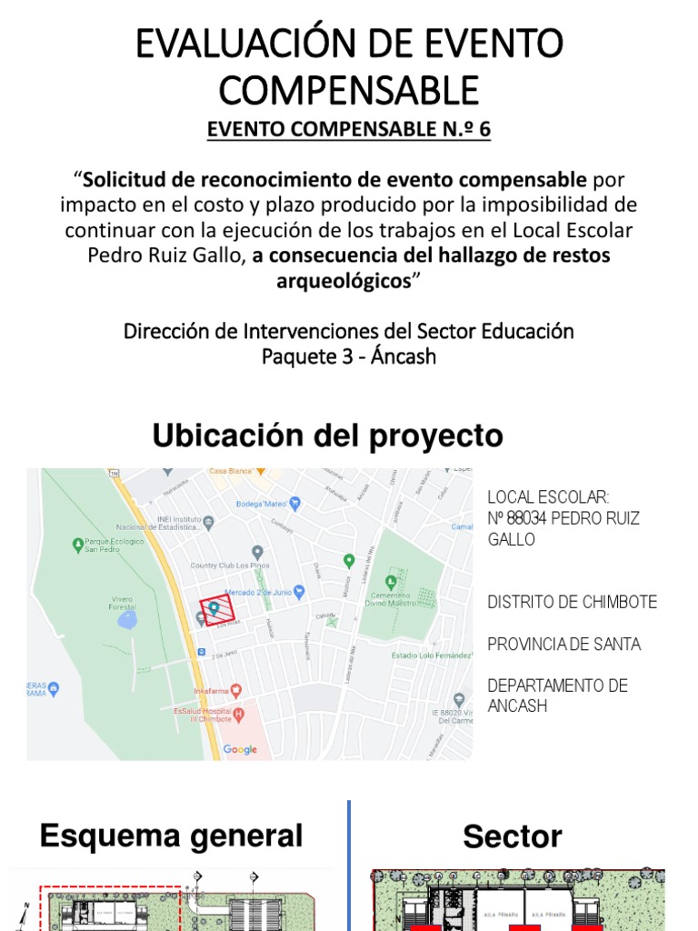 Evaluacion de Eventos Compensables | PDF