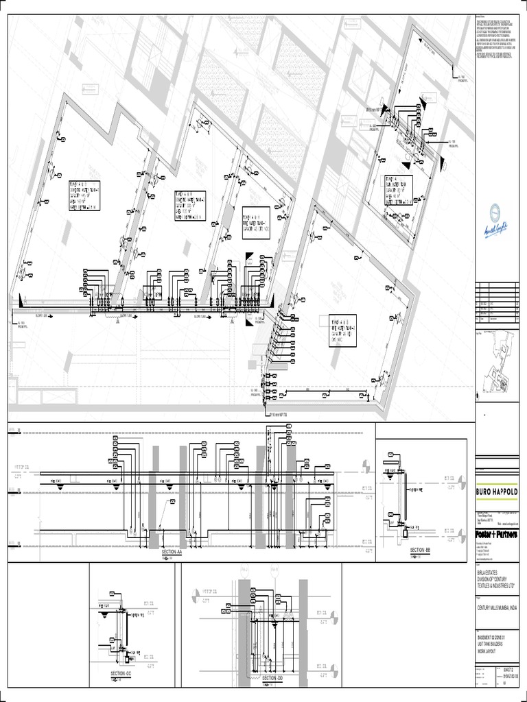 Section - Aa Section - BB: Ø110 MM WP T/B | PDF