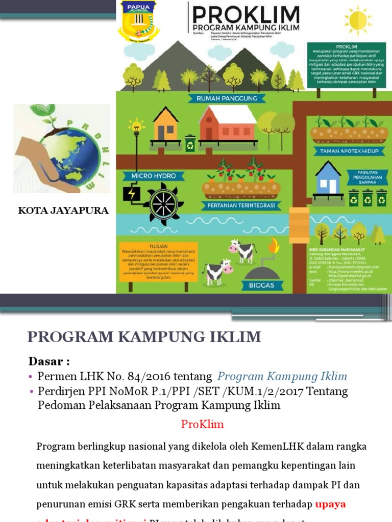 Program Kampung Iklim di Jayapura | PDF
