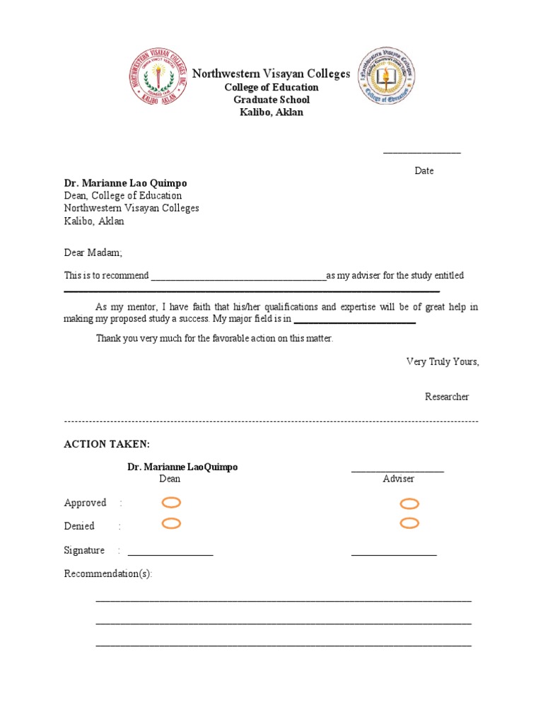 Nomination - MAED For Adviser | PDF | Self-Improvement