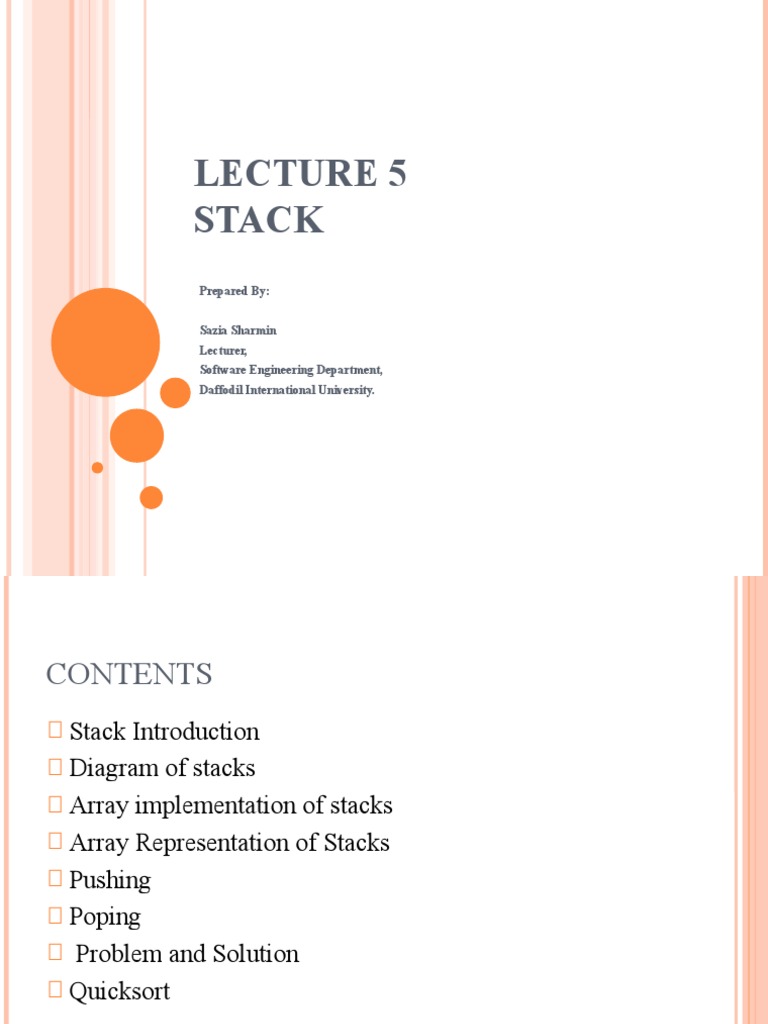 Lecture 5 Stack Pdf