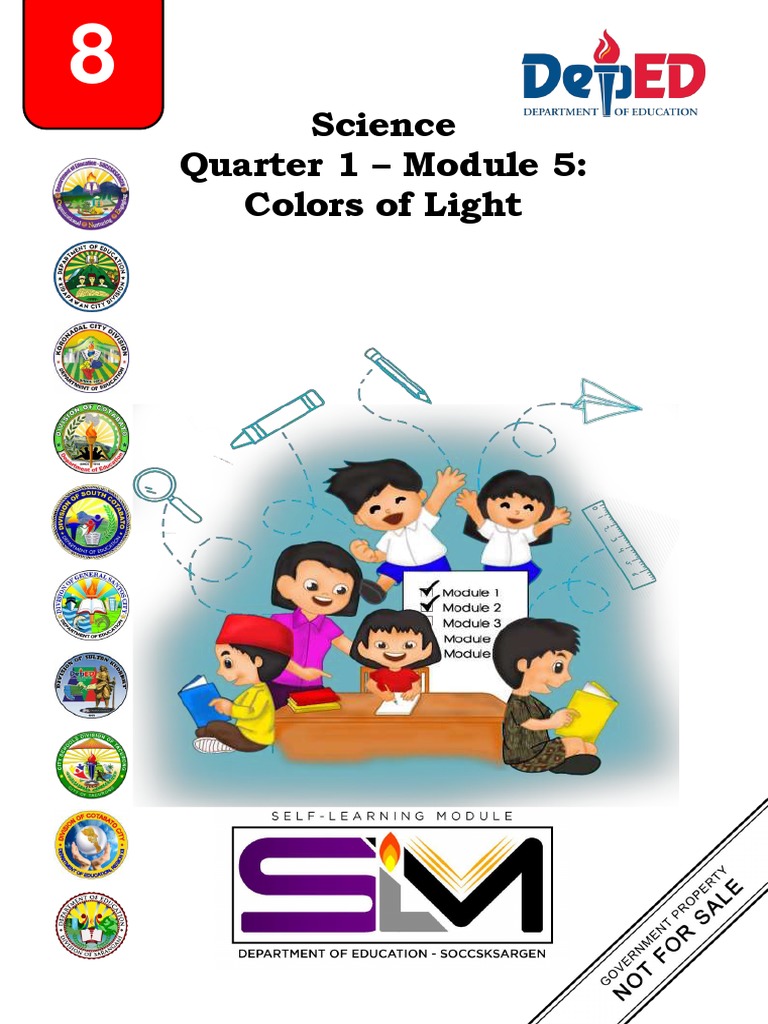 Science8 Q1 Module5 Colorsoflight v2-1 | PDF | Light | Color