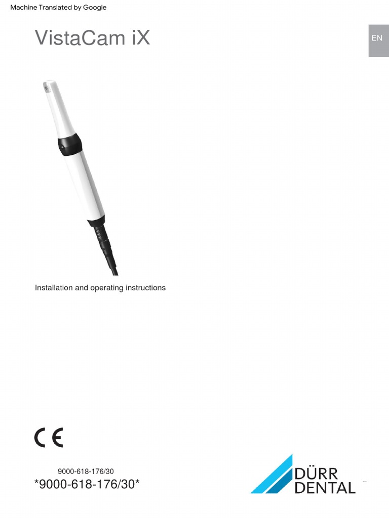 Vistacam Ix Pdf Electromagnetic Compatibility Tooth Enamel