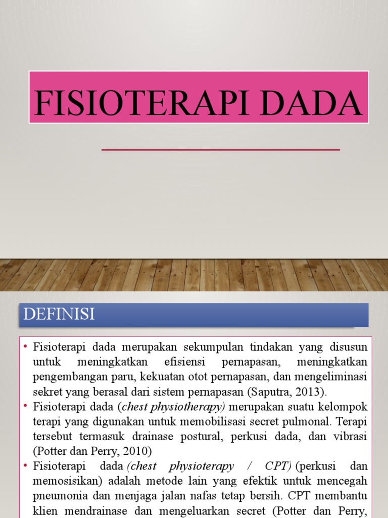 Fisioterapi Dada | PDF