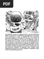 Feature Writing Sample (Filipino) | PDF