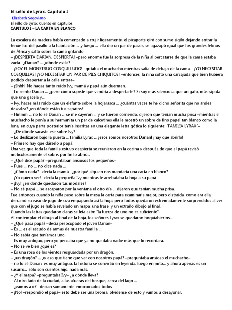 El Sello de Lyrax | PDF