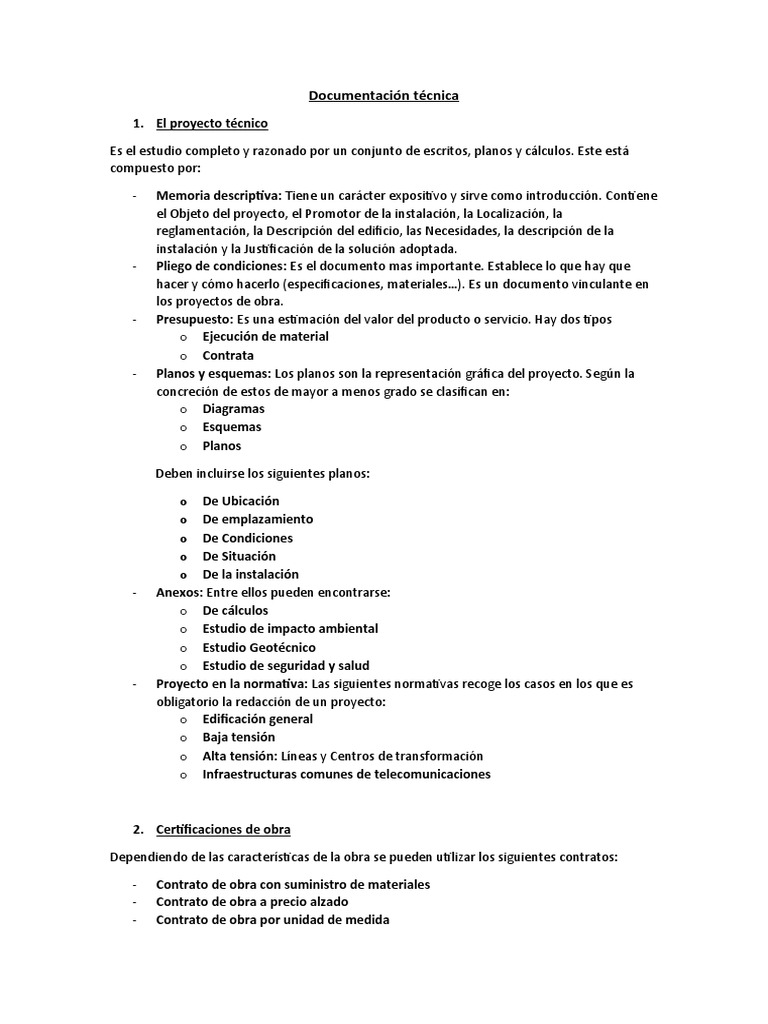 Documentación Técnica | PDF