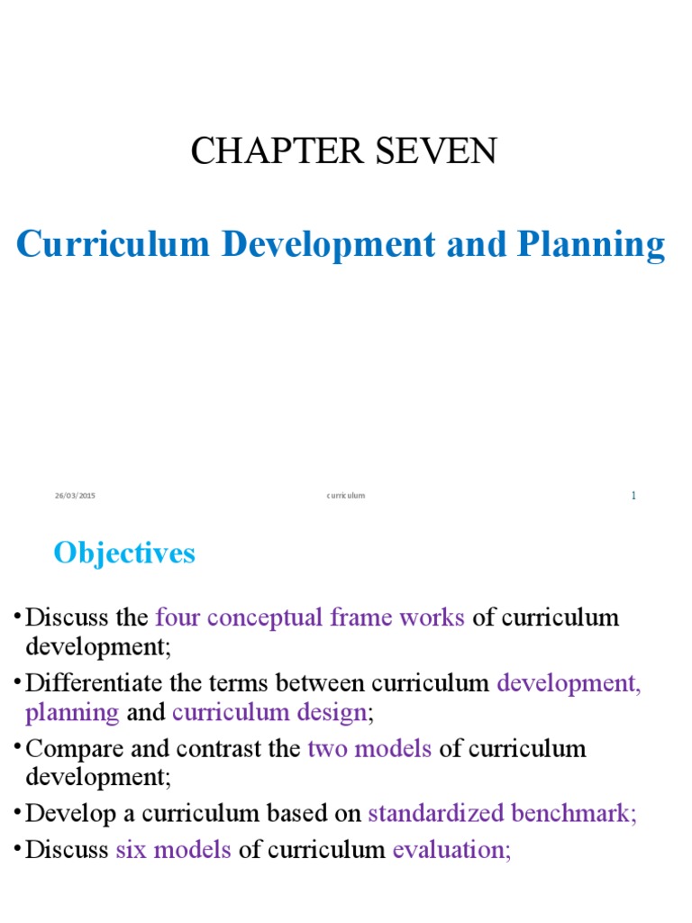 Curriculum Development and Planning | PDF | Curriculum | Educational ...
