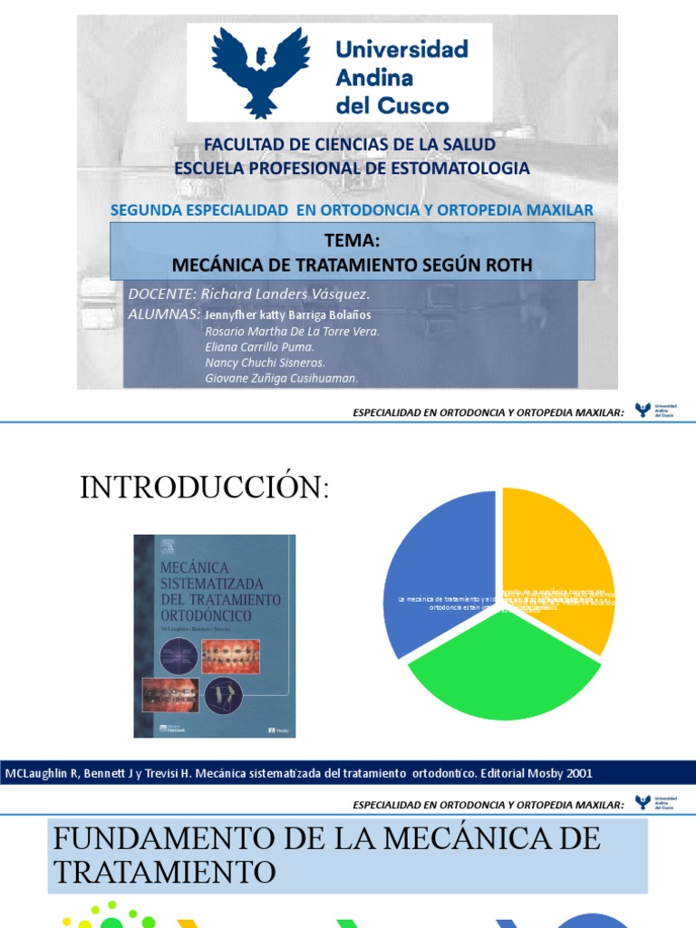 Mecánica de Tratamiento Según Roth Final | PDF | Ortodoncia