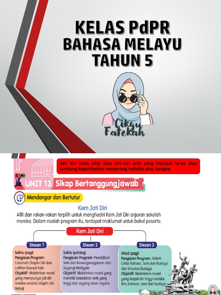 PDPR BM Tahun 5 Unit 13 & 14 | PDF