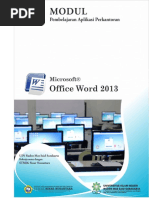 Panduan Lengkap Microsoft Word 2013 | PDF | Komputer