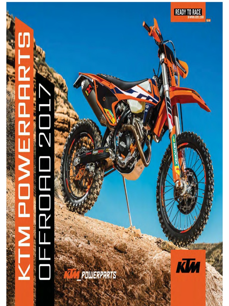 KTM Powerparts Offroad (2017) Catálogo de Recambios Parts Catalogue R ...
