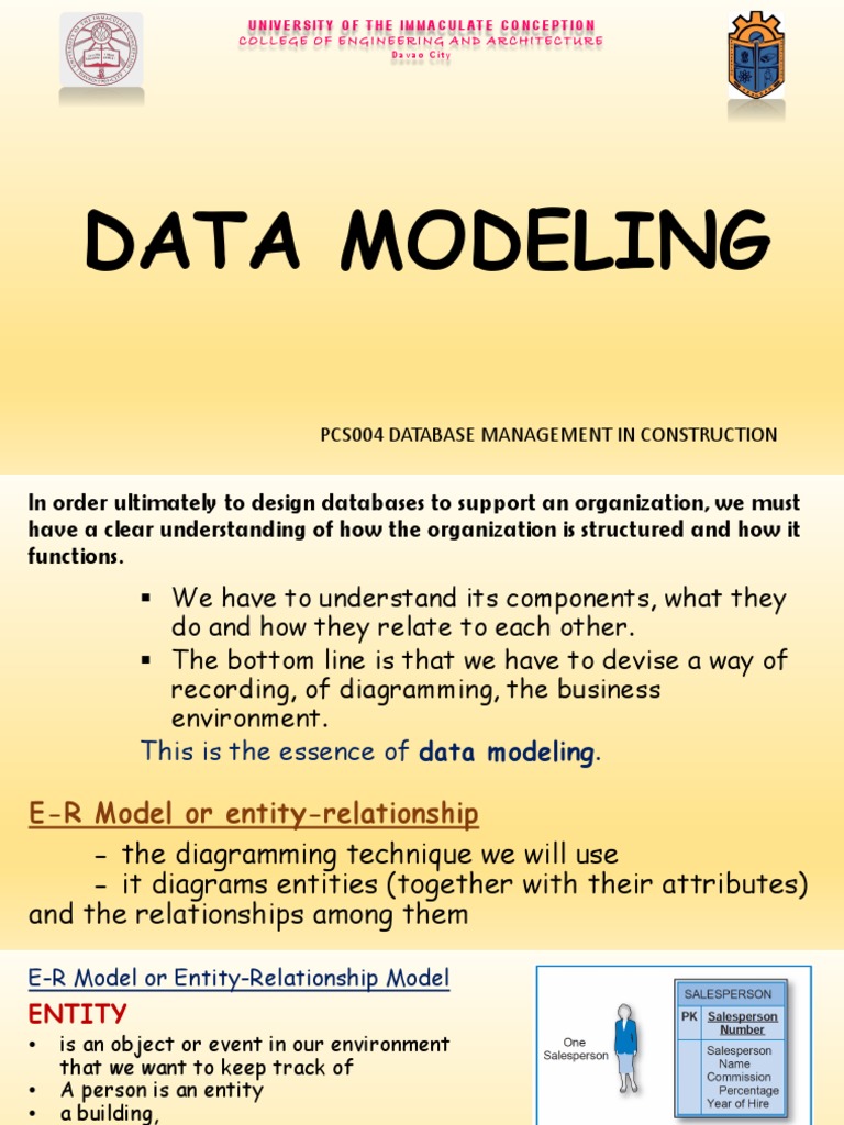 PCS004 05 Data Modeling | PDF | Data Management | Information ... PCS004 05 Data Modeling | PDF | Data Management | Information ...