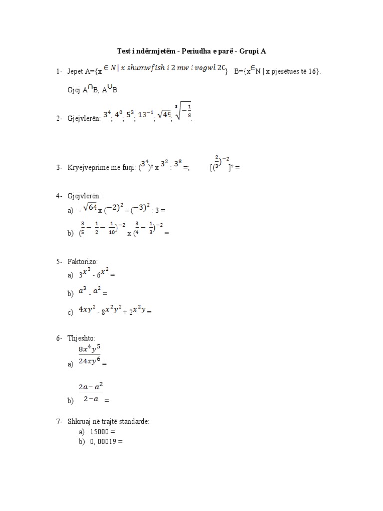 Teste KL 9 | PDF