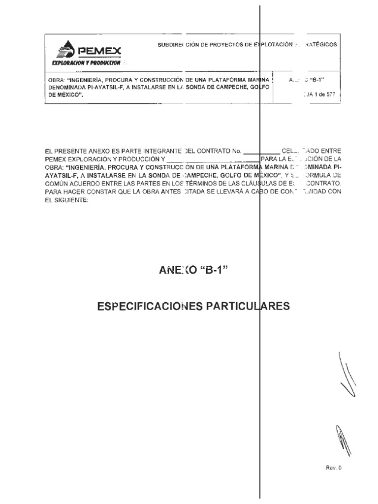 Anexo B-1 | PDF | Acero | Tornillo