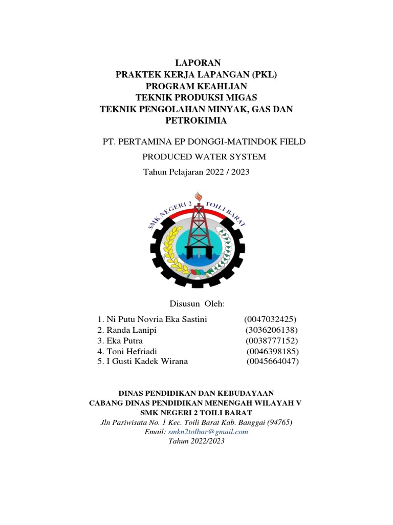 Lap PKL Water System | PDF