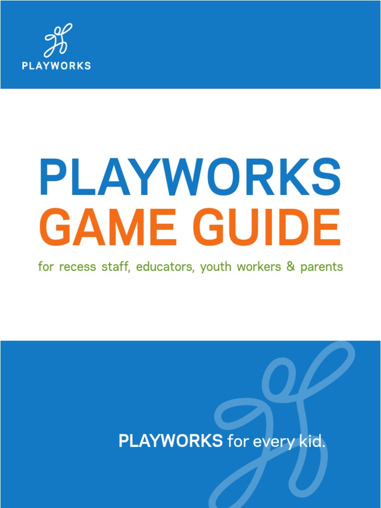 Playworks Game Guide | PDF | Visual Impairment | Cerebral Palsy