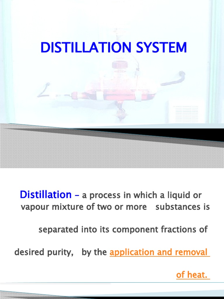 Types Distillation Pdf Distillation Analytical Chemistry